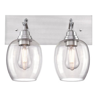 Westinghouse 6333300 Eldon 2 Light 15-15/16"W Bathroom Vanity ...