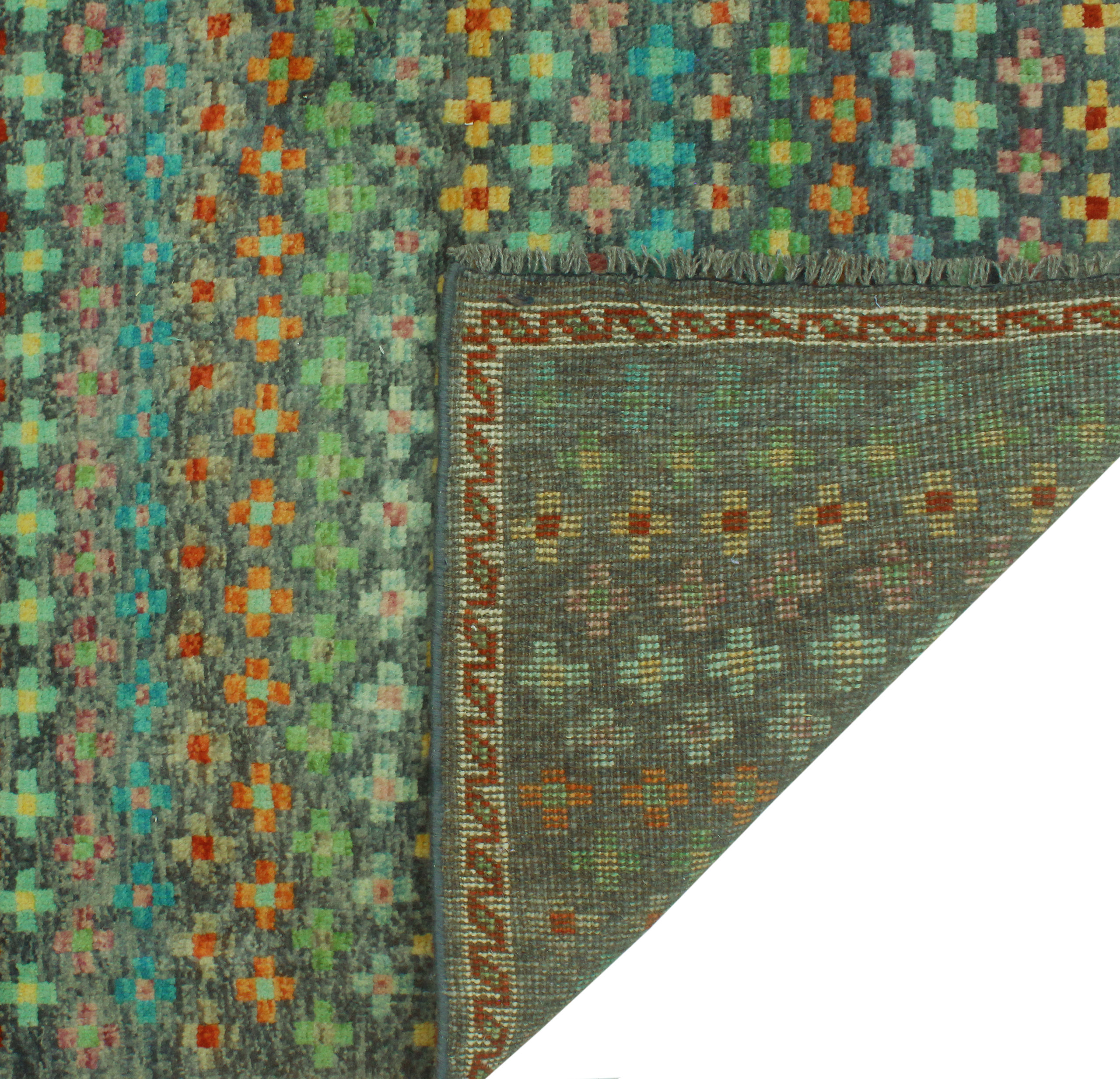 Balochi Adella Gray/Gold Rug, 5'3x8'2, 5'3x8'2 - Southwestern - Area ...