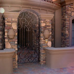 12x12 Brass Chain Tile - Contemporary - Mosaic Tile - by Raffi Glass