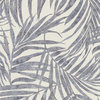 Anzu Slate Frond Wallpaper, Bolt - Tropical - Wallpaper - by Brewster ...