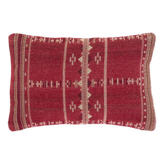 Stine STI-001 14"Hx22"W Lumbar Pillow Kit, Red, Cream, Dark Green ...