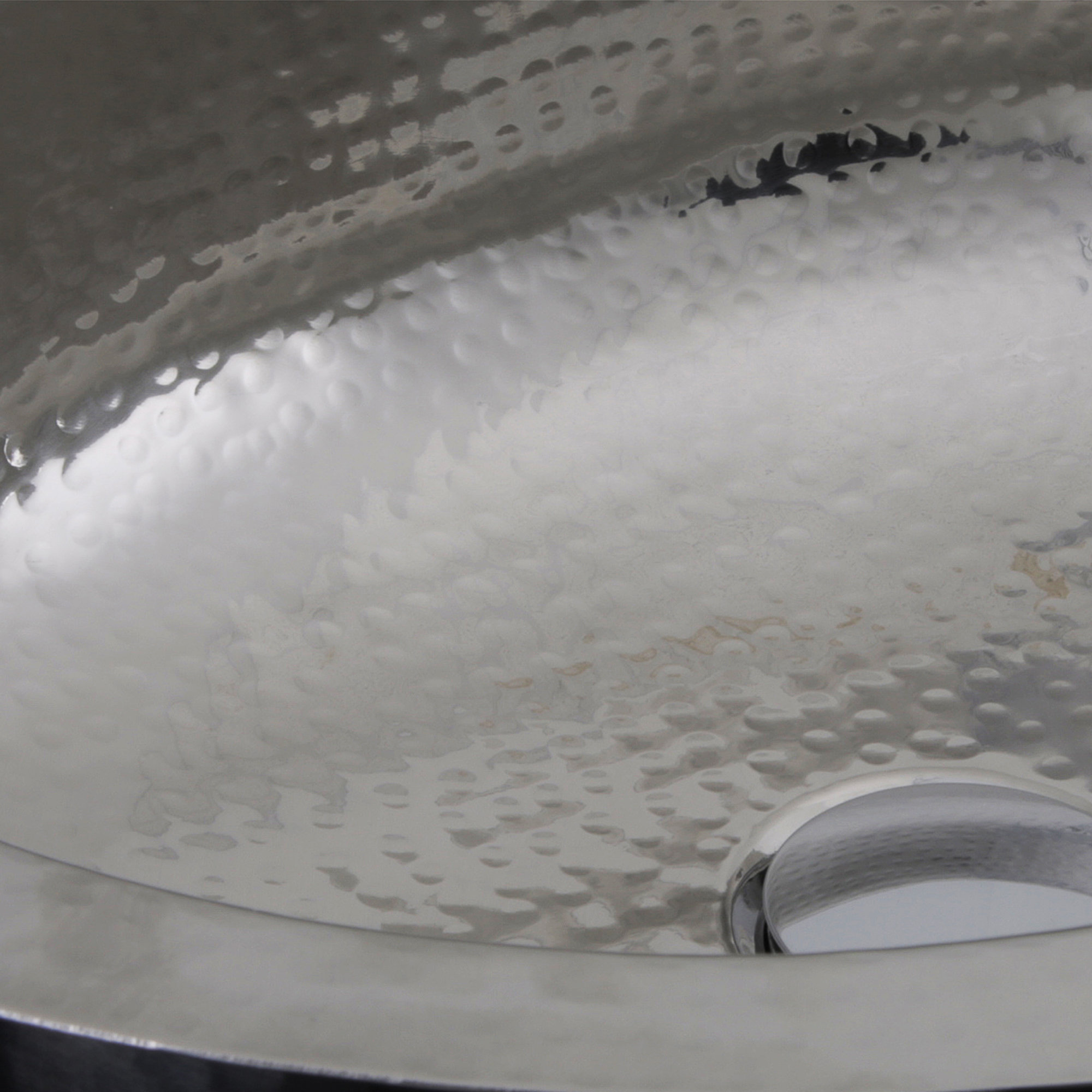 Nantucket Sinks OVS-OF Hand Hammered Stainless Undermount Sink w ...