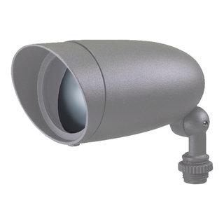 6 Watt Led Landscape Flood 3000K - Light Gray - Transitional - Outdoor Flood And Spot Lights ...