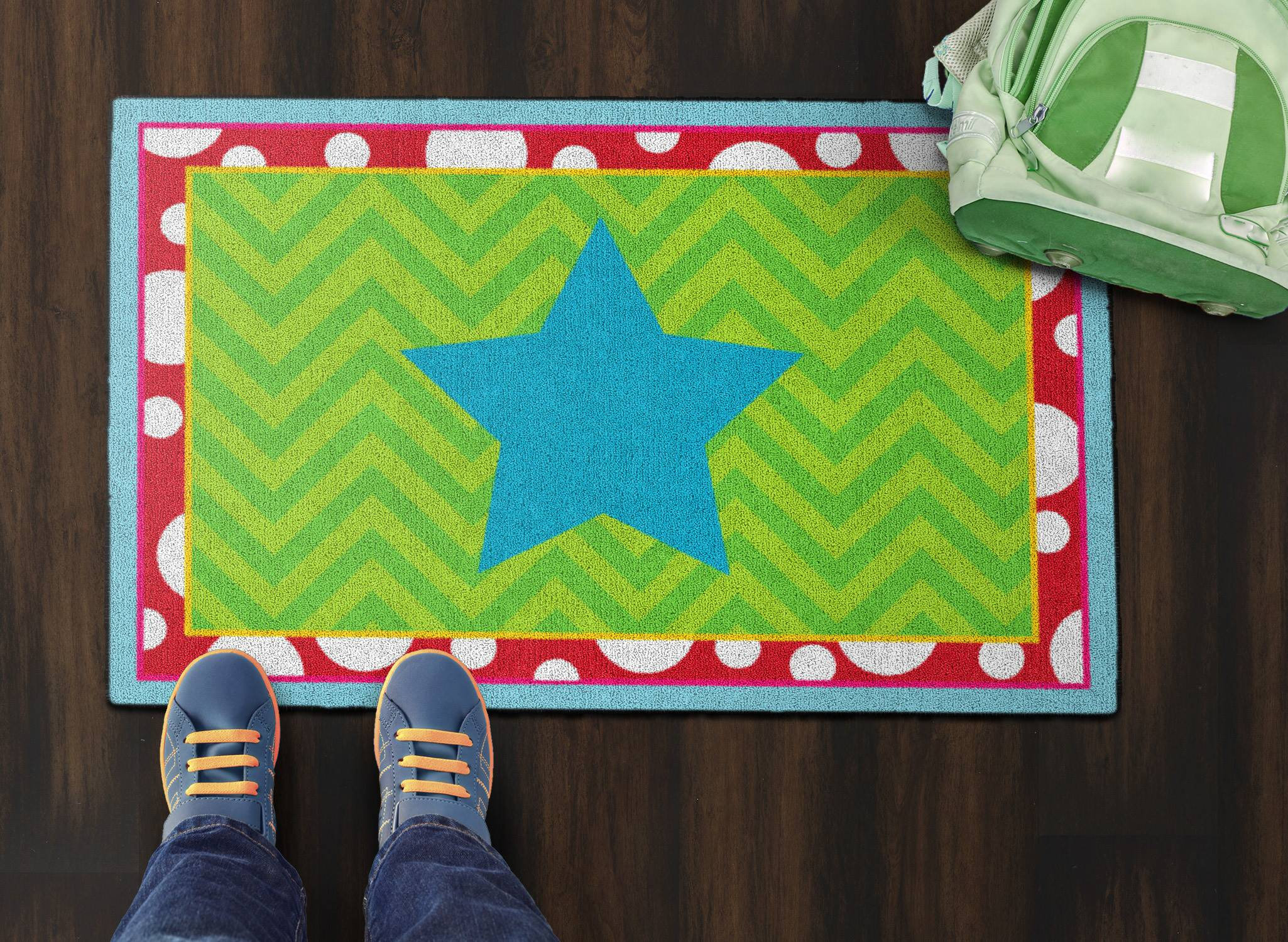 Flagship Carpets CE331-08W 2'x3' Silly Mat - Contemporary - Kids Rugs ...