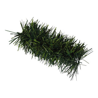 4" Natural Looking PVC Stuffed Garland - Traditional - Wreaths And ...