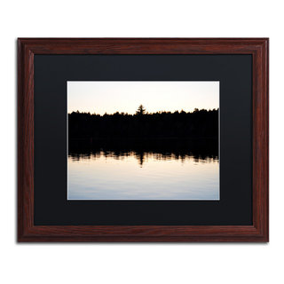 Nicole Dietz 'In The Shadows Of Sunset' Matted Framed Art, 20"x16 ...