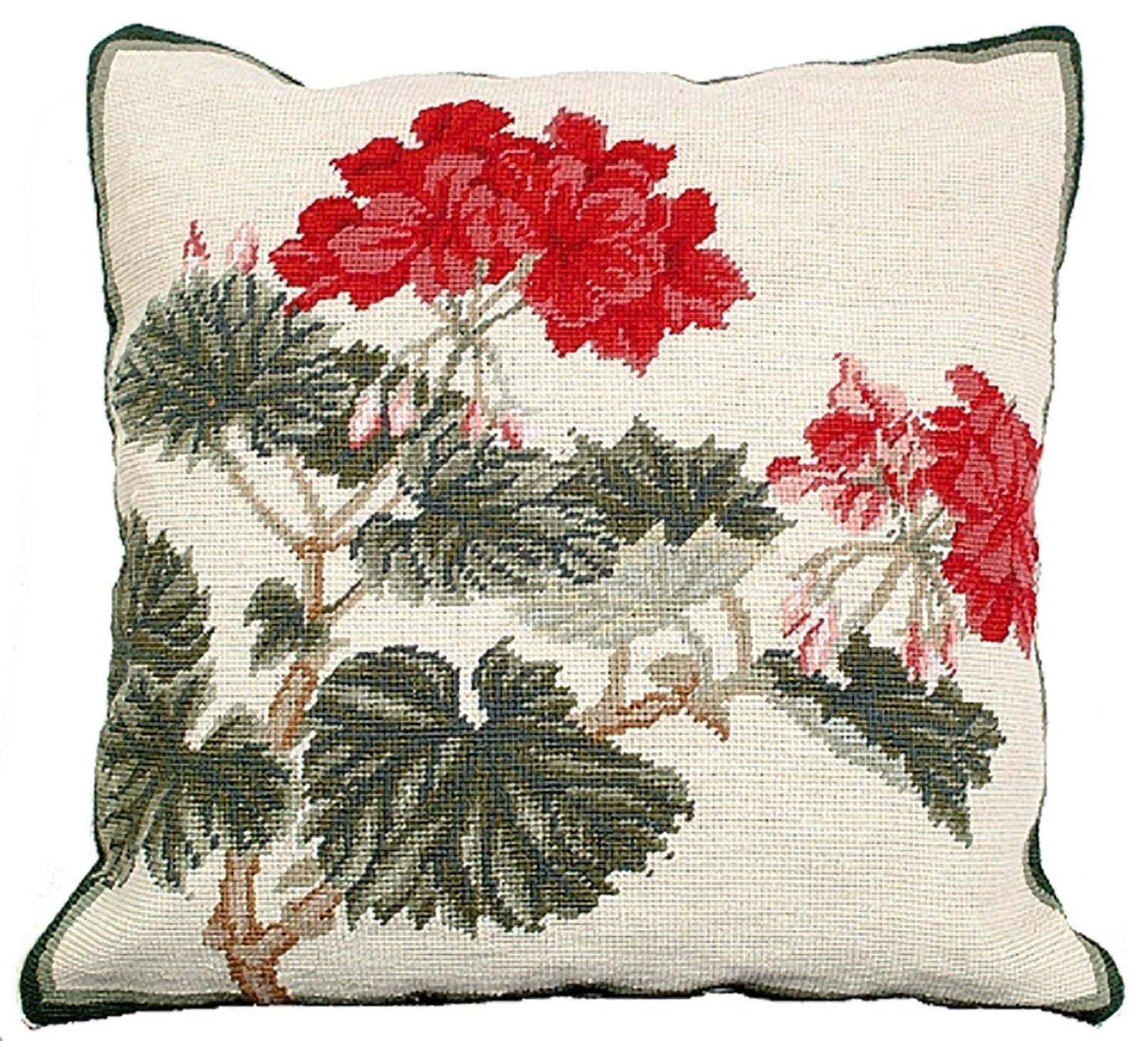 Michaelian Homes Geranium Accent Pillow, 18x18 - Contemporary ...