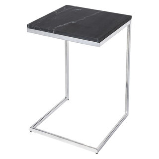 Lawler Marble End Table - Contemporary - Side Tables And End Tables - by HedgeApple | Houzz