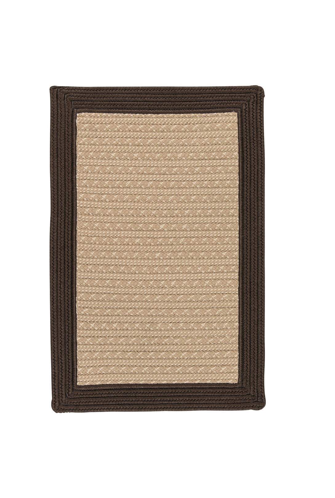 Bayswater Bordered Indoor/Outdoor Rug Rustic Farmhouse BY03, 8'x10 ...