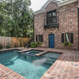 75 Beautiful Brick Pool Pictures & Ideas | Houzz