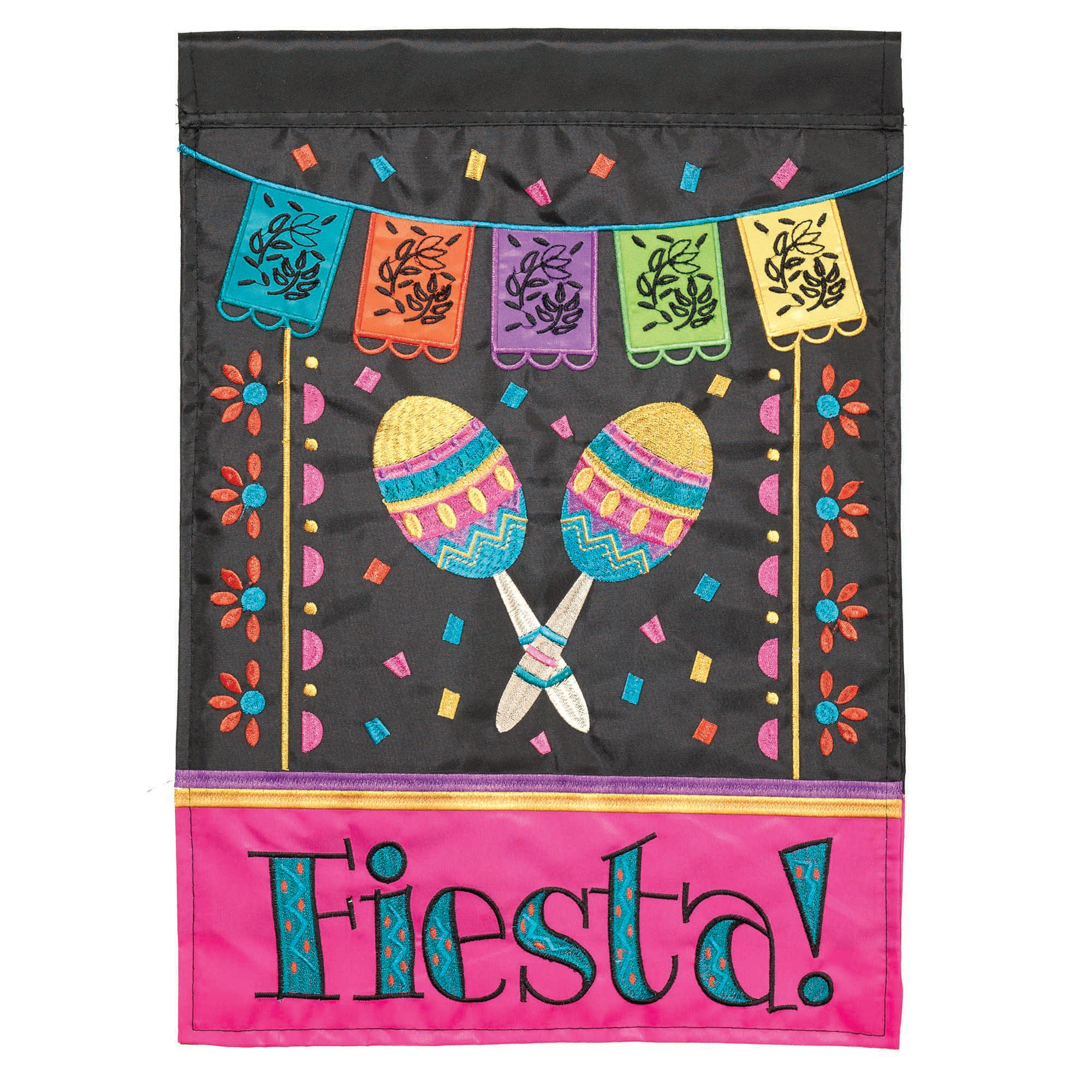 Flag Dbapp, Fiesta, Polyester, Large - Traditional - Flags And ...