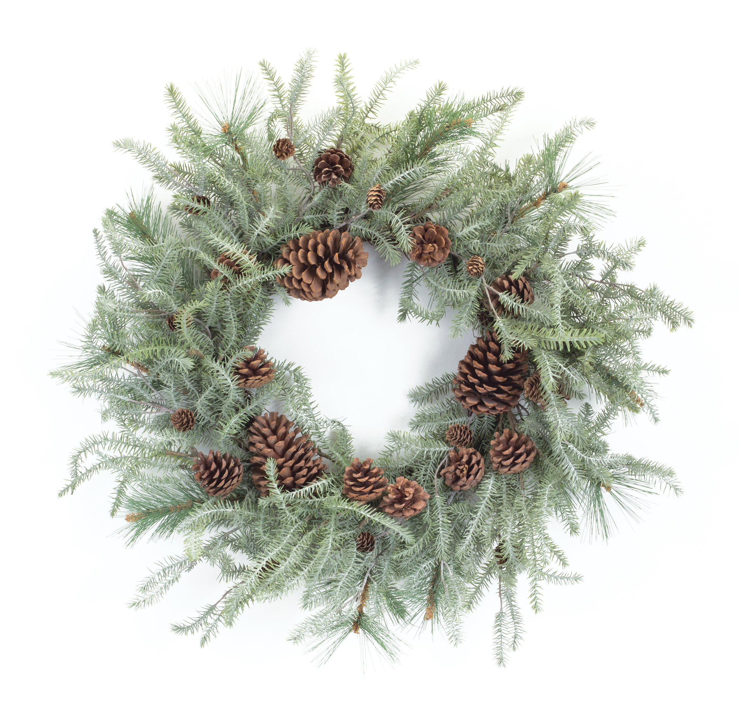 Pine Wreath - Traditional - Wreaths And Garlands - by Melrose ...