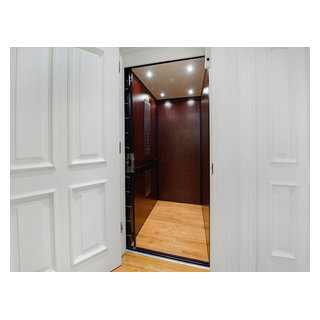 Extraordinary 28-foot wide Queen Anne mansion - Midcentury - New York ...