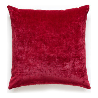 Supreme Velvet Pillow, 22" X 22" - Contemporary - Decorative Pillows ...
