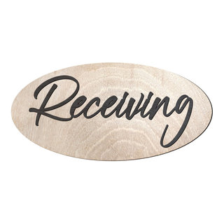 Receiving sign Shipping and receiving Business sign Wooden sign ...