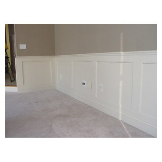 Recessed panel Wainscoting - Traditional - New York - by JL Molding ...