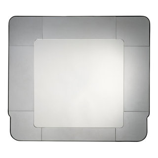 Elemental Antique Mercury Glass Wall Mirror, Large - Contemporary ...