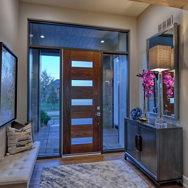 75 Mid-Century Modern Entryway Ideas You'll Love - June, 2026 | Houzz