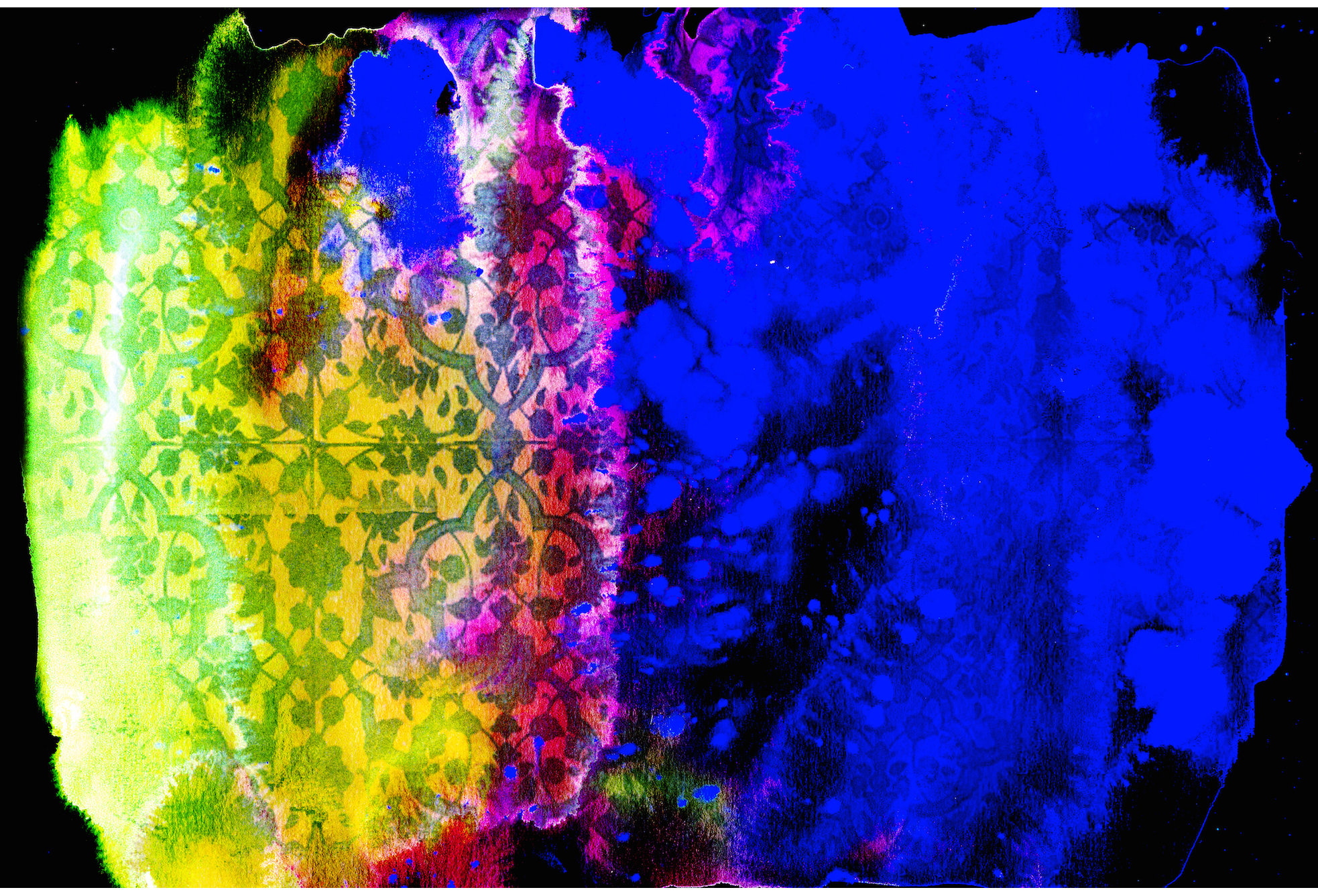 "Color Burn" Artwork, 18"x12" - Contemporary - Prints And Posters - by ...