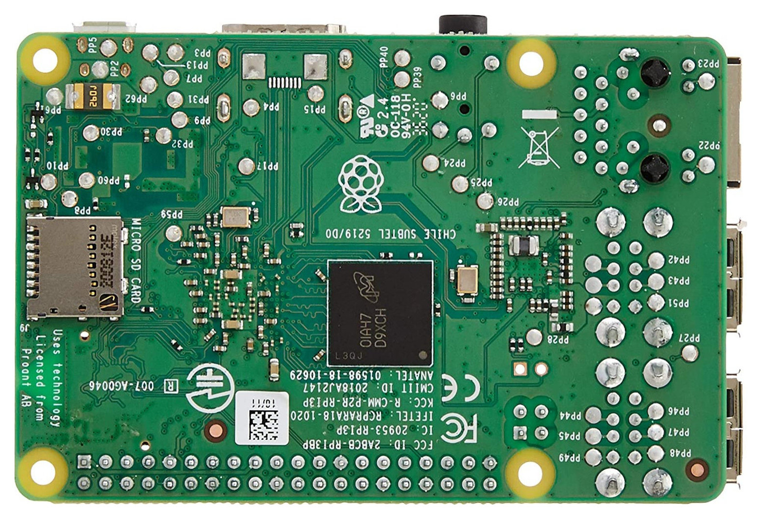 Element14 Raspberry Pi 3 B+ Motherboard - by Hardtogetitems | Houzz