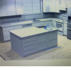 Kitchen layout - island/walkway widths