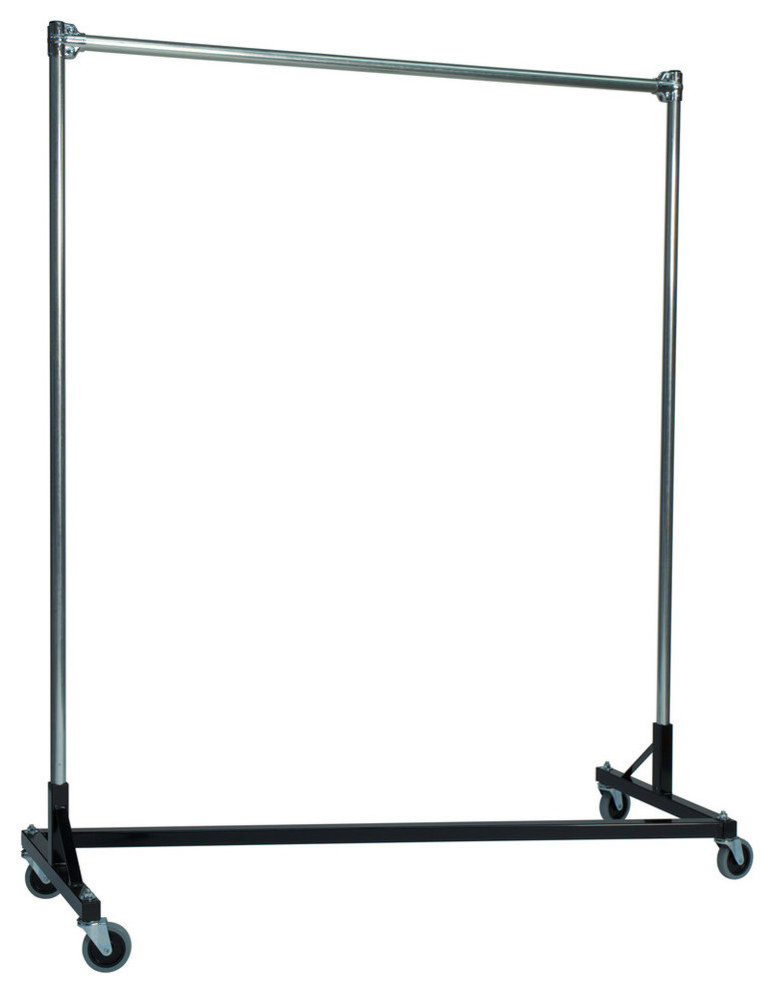 Z-Rack - Heavy Duty 60" Long Base Single Rail w/ 60" Uprights ...