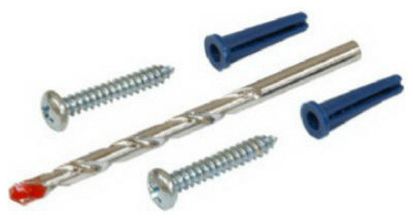 Hillman Fasteners 373503 Conical Blue Plastic Anchor Kit, 201-Piece ...