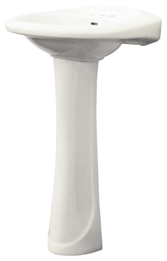 Two-Piece Madison Pedestal Lavatory - Contemporary - Bathroom Sinks ...