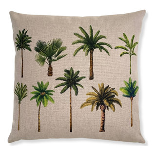 Palm Trees Pillow Cover, 22x13 - Tropical - Decorative Pillows - by ...