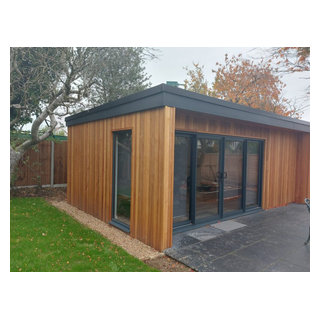 A Garden Gym - Contemporary - Home Gym - Surrey - by Optisoul Building ...