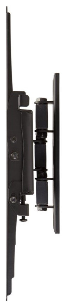 Swift Mount Steel Full Motion Pan Swivel Tilt Turn Wall Mount in Black ...