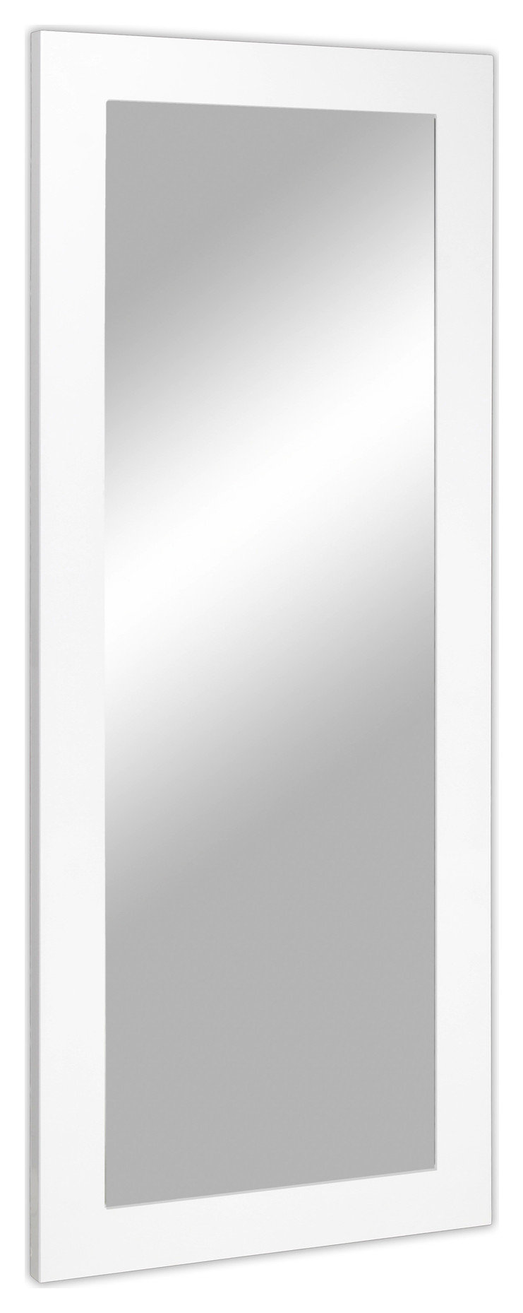 Kensington Mirror Large White - Transitional - Floor Mirrors - by GwG ...