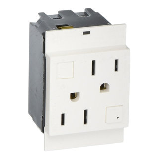 Tamper-Resistant GFCI, 15A - Contemporary - Switches And Outlets - by ...