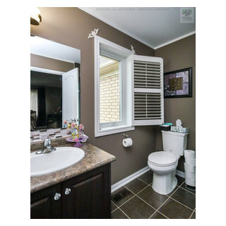 New Casement Window in Stylish Bathroom - Renewal by Andersen Greater ...