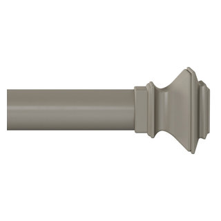 1" Curtain Rod 66-120-Inch - Traditional - Curtain Rods - by Trademark ...