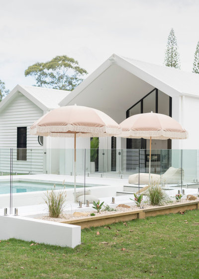 A New White Pitched-Roof Home by RG Design Studio | Houzz AU
