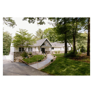 Façade Revamp - Farmhouse - Exterior - Providence - by Traza Design | Houzz