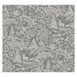 Alrick Charcoal Forest Venture Wallpaper, Bolt - Rustic - Wallpaper ...