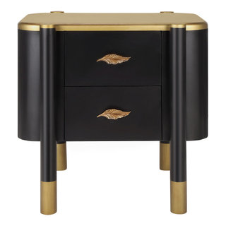 GDF Studio Suzanne MDF Nightstand - Modern - Nightstands And Bedside ...
