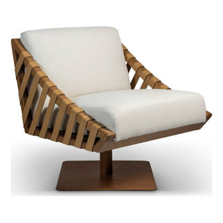 Axelle Swivel Chair - Transitional - Armchairs And Accent Chairs - by ...