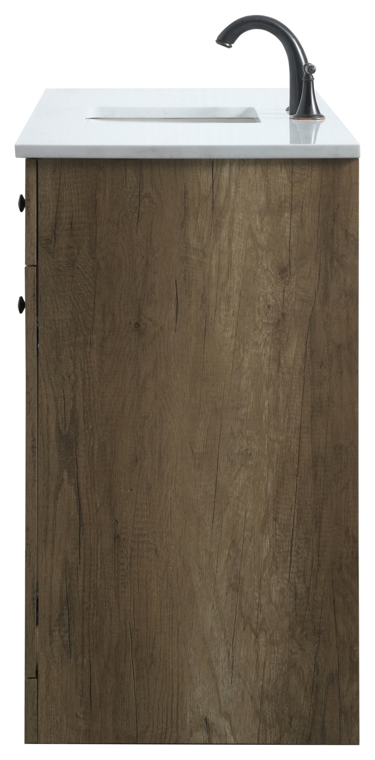 54" ADA Compliant Bathroom Vanity, 54" - Farmhouse - Bathroom Vanities ...