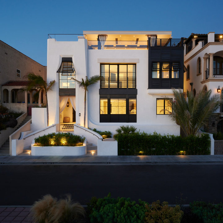 75 Beautiful Exterior with a White Roof Ideas & Designs - July 2025 ...