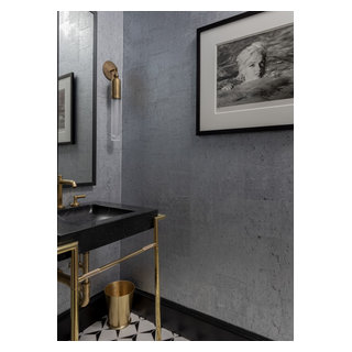 Beacon Street Brownstone - Transitional - Powder Room - Boston - by ...