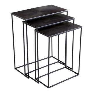 Cyan Design Kala Nesting Tables, Bronze/Black - Industrial - Accent ...