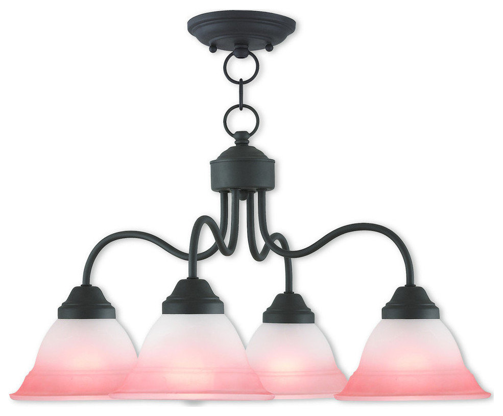 Livex Lighting 40724-07 Wynnewood - Four Light Convertible Dinette ...