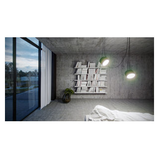 Copper House - Modern - Home Office - Los Angeles - by MAKHNO studio ...