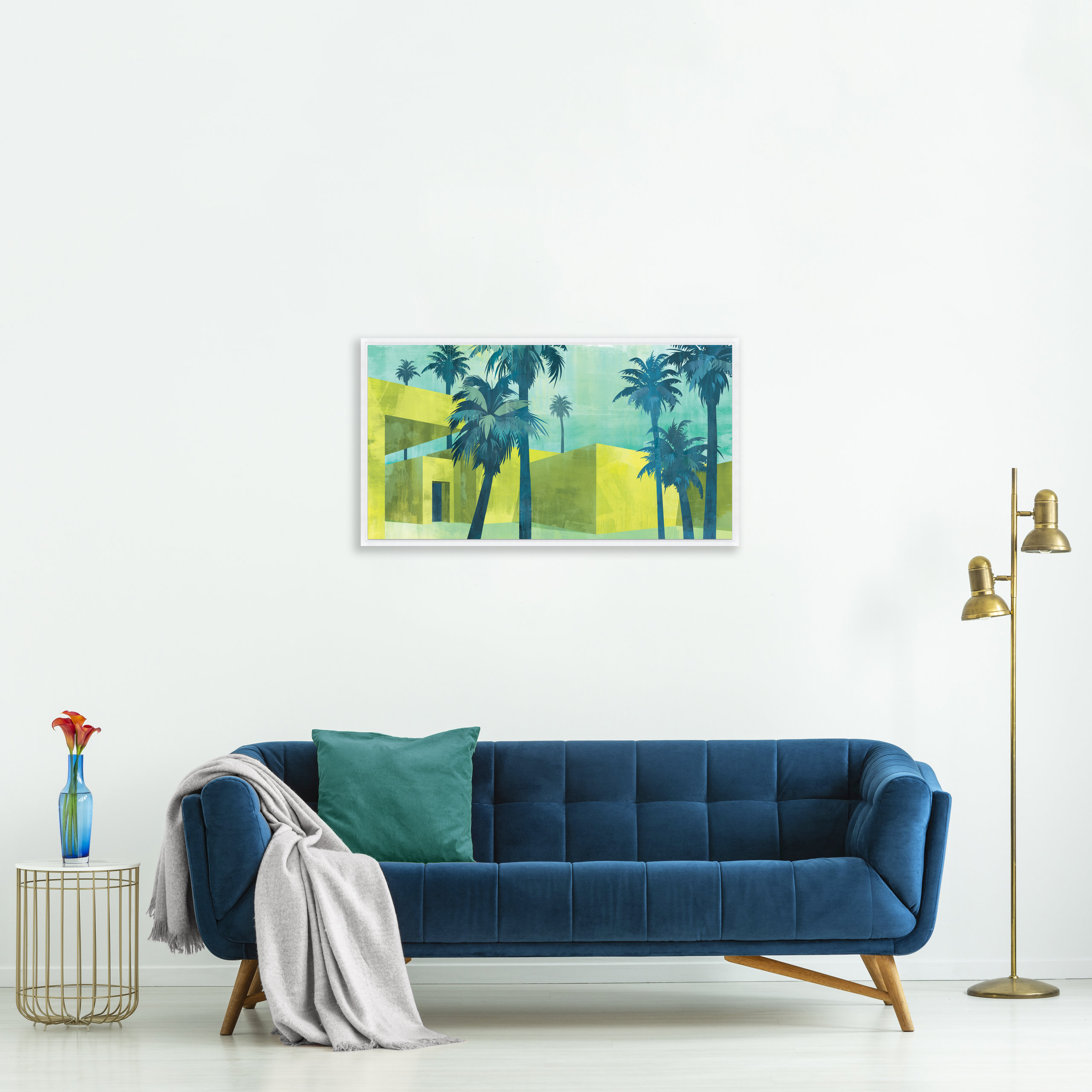 West Coast Vibes II, 68 x 36 - Tropical - Prints And Posters - by Chelsea Art Studio | Houzz