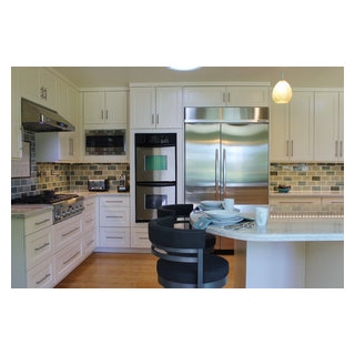 1958 Ranch Kitchen Remodel in Altadena - Transitional - Kitchen - Los ...