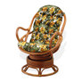 Java Lounge Swivel Rocking Rattan Wicker Chair Colonial - Tropical ...
