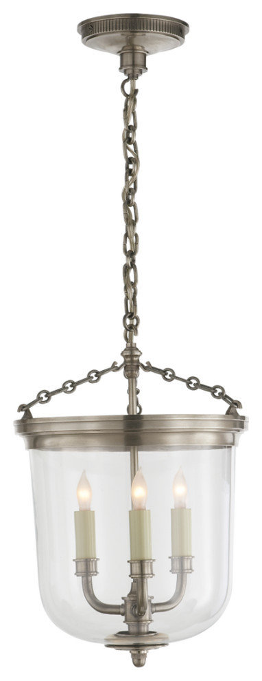 Merchant Pendant, 3-Light, Antique Nickel, 11.75"W (TOB 5030AN 2N3CF ...